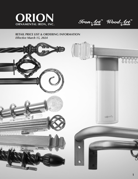 Orion Price List 2024 – Williamson Supply Co., Inc.