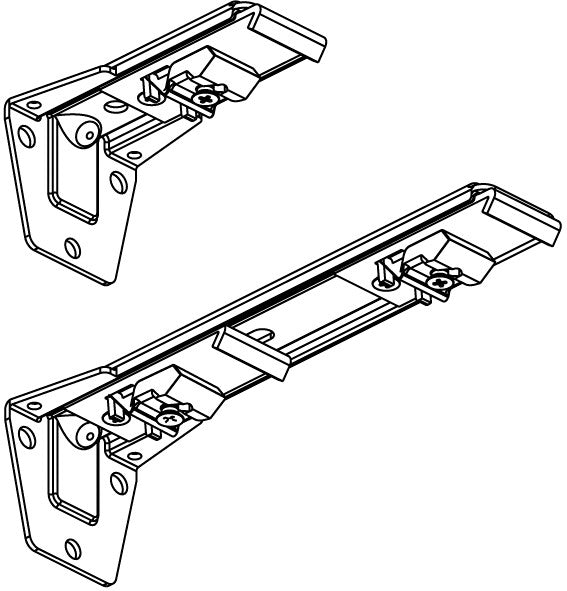 SINGLE ADJ. WALL BRACKET – Williamson Supply Co., Inc.