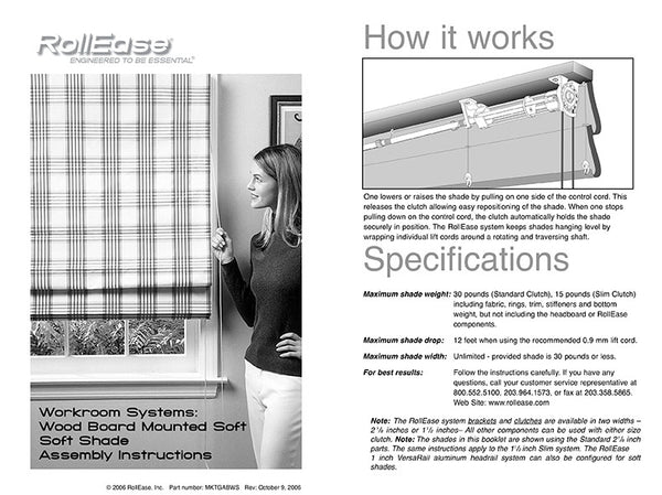 Rollease System Assembly – Williamson Supply Co., Inc.